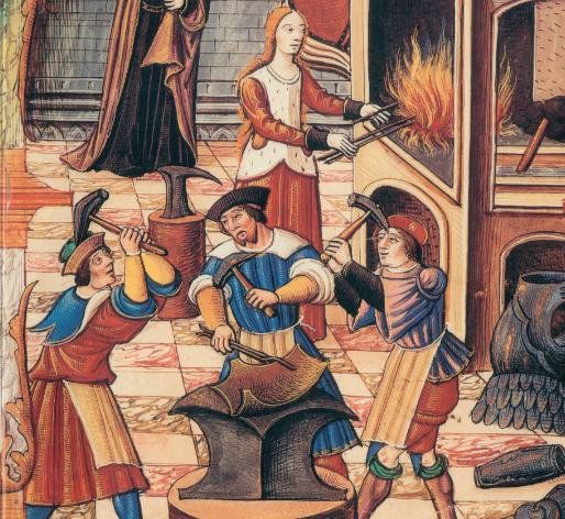 Medieval Monday: Blacksmiths – Allison D. Reid