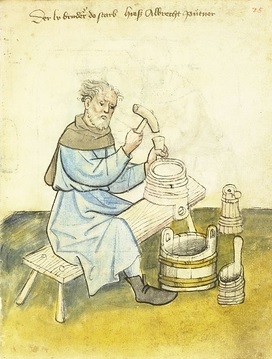 Medieval Monday: Making Barrels and Wooden Vessels – Allison D. Reid